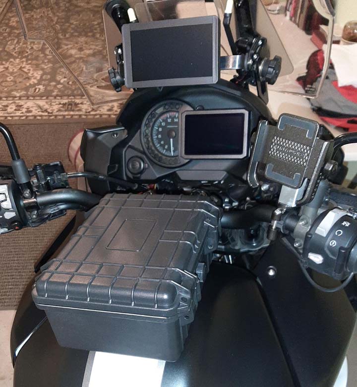 Added my own tank case/box. - Mods and Appearance - Versys 1000 Forum